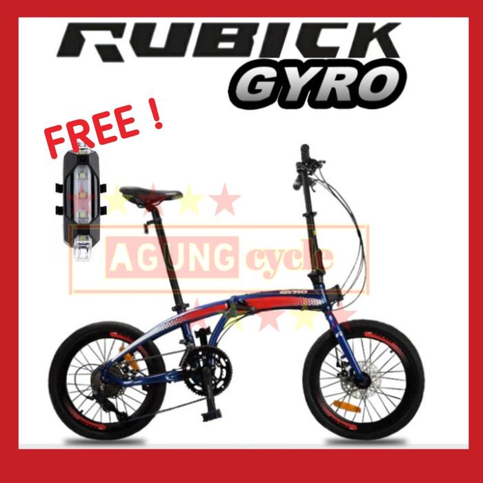 Jual GRAB SEPEDA LIPAT RUBICK GYRO ALLOY 20 18 SPEED BY UNITED FOLDING ...