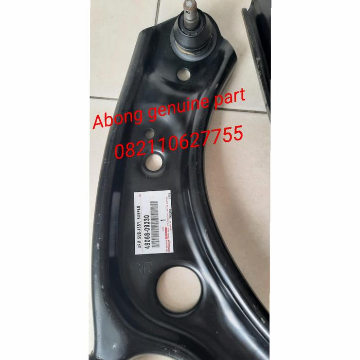 Jual ARM SUB ASSY,FRONT SUSPENSION RH 48068-09230 TOYOTA ALLNEW YARIS ...