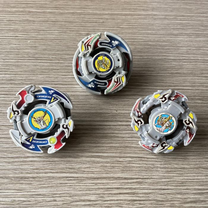 Jual Beyblade 1 Set Driger F - Driger V - Driger Original - Bekas ...
