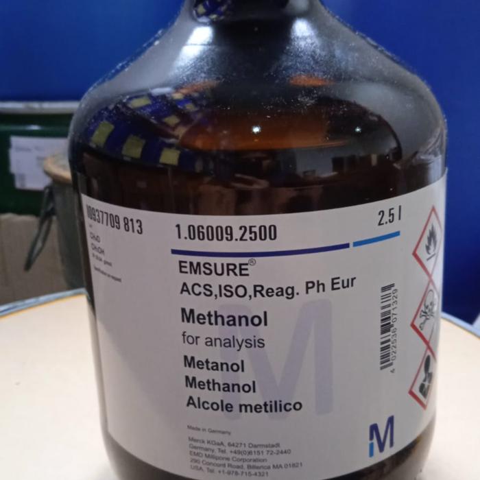 Jual METHANOL 2,5L / METHANOL 2,5 L [MERCK] [1.06009.2500] - Kota ...