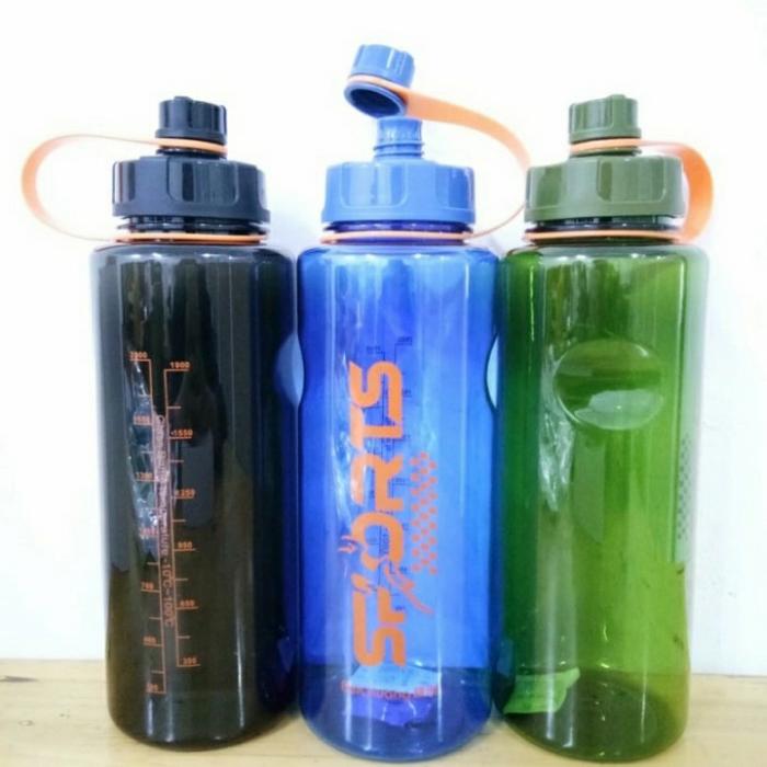 Jual Botol minum sport 2 liter/ Botol minum olahraga 2000ml - Jakarta ...