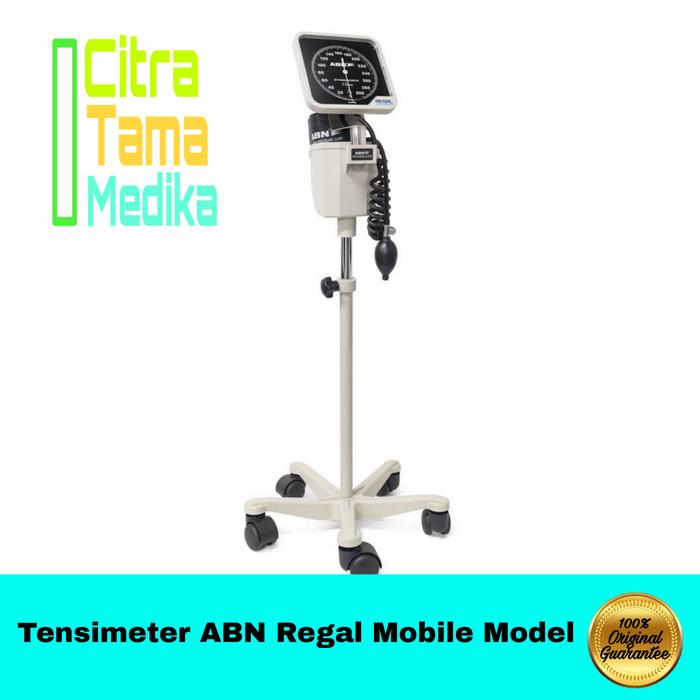 Jual Tensimeter ABN Aneroid Regal Mobile Model dengan standing roda ...