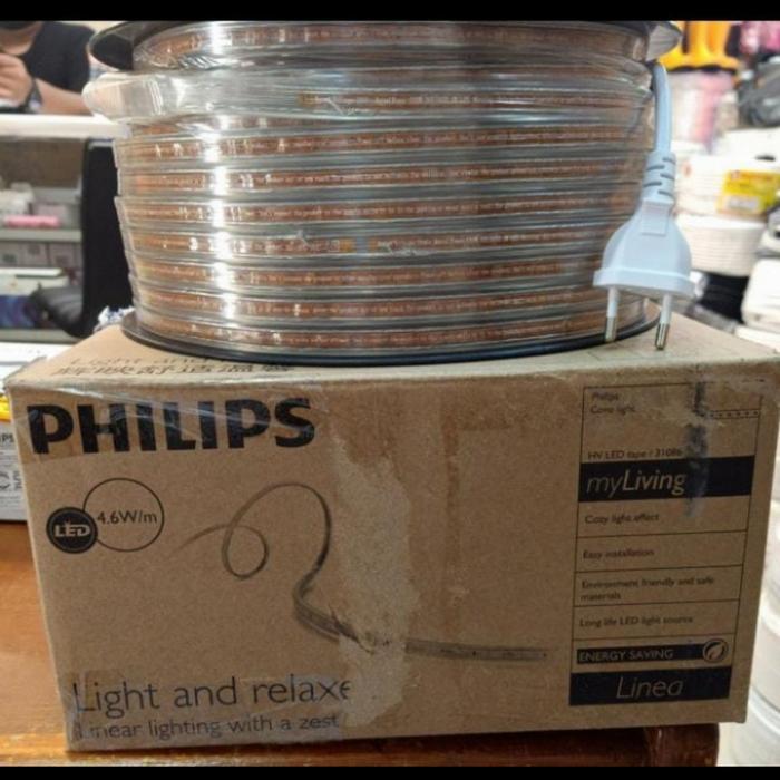 Jual LAMPU SELANG LED PHILIPS STRIP 50M TIPE 31086 .6500K /CAHAYA PUTIH ...