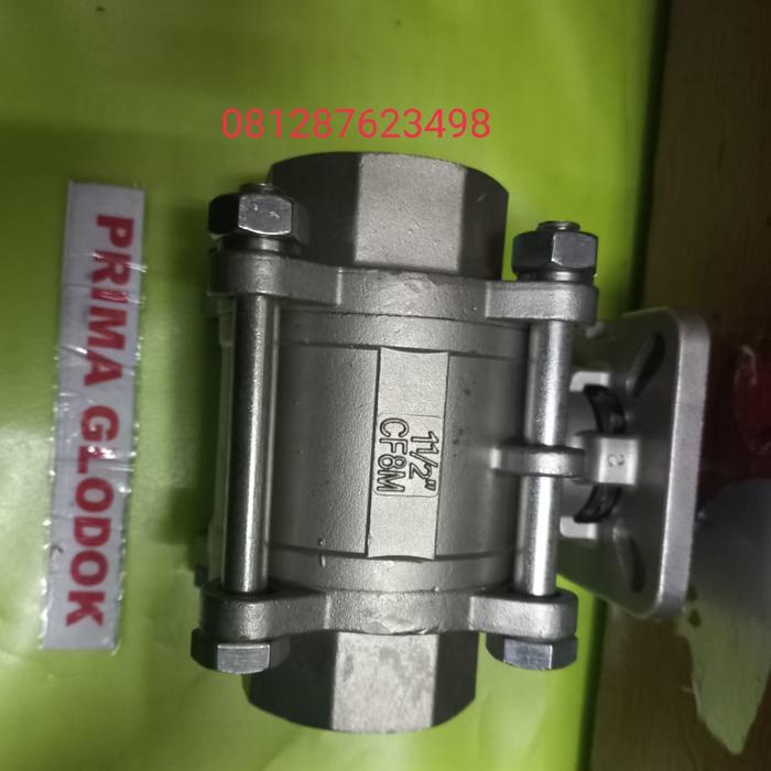 Jual 3pc ball valve mounting pad 11/2"/3pc mounting pad 11/2inch ...