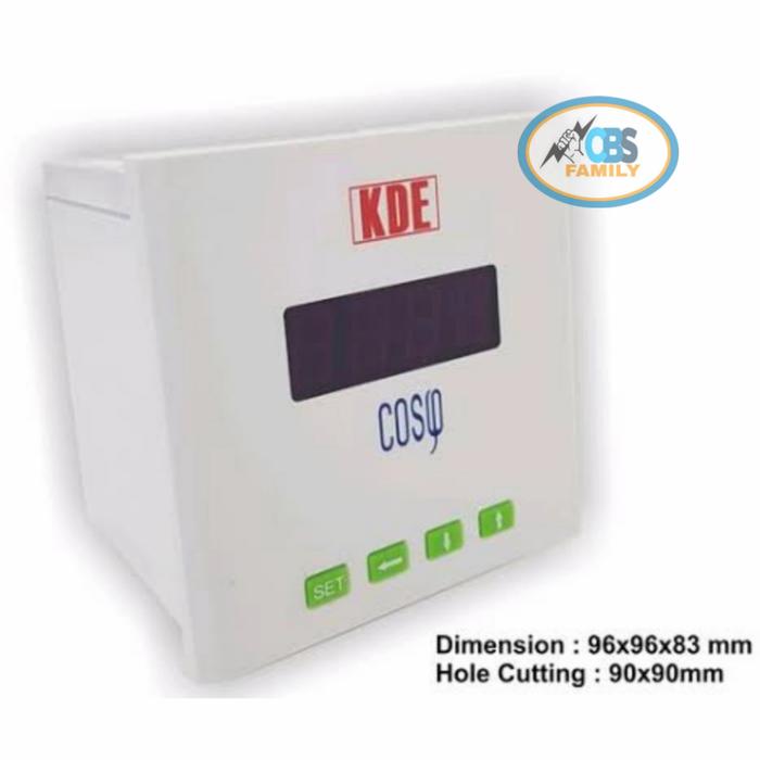 Jual KDE Cos Phi Meter Digital 3Phase 1Display 220VAC SFN9K1H - Jakarta Pusat - CBS Electric ...