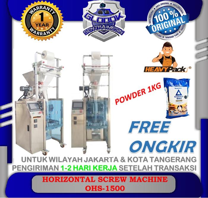 Jual Mesin Sachet Otomatis Bubuk Powder Kopi PLCHS-1500 HEAVYPACK ...