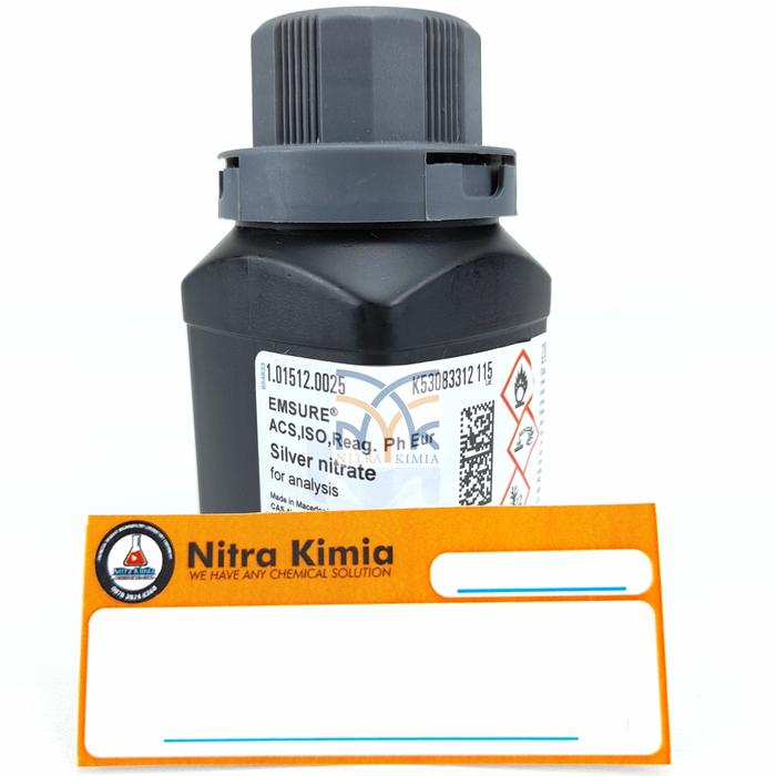 Jual Silver Nitrate Merck/AgNO3/Silver Nitrat/Perak Nitrat - Kab ...