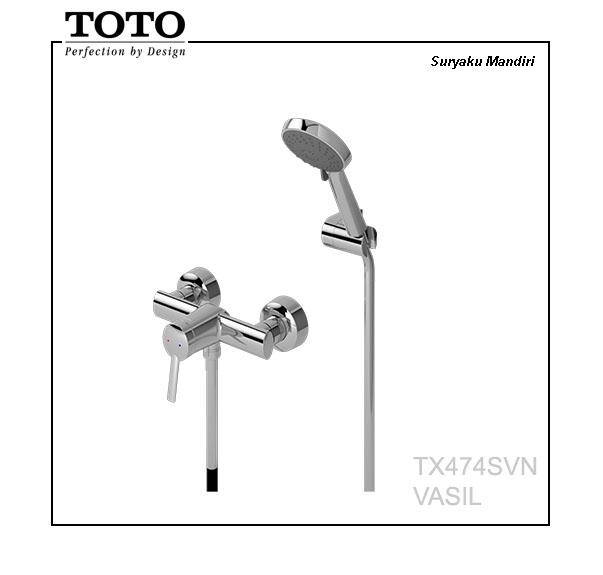 Jual Shower Set TOTO TX 474 SVN / Shower Mixer TX474SVN - Jakarta Barat ...