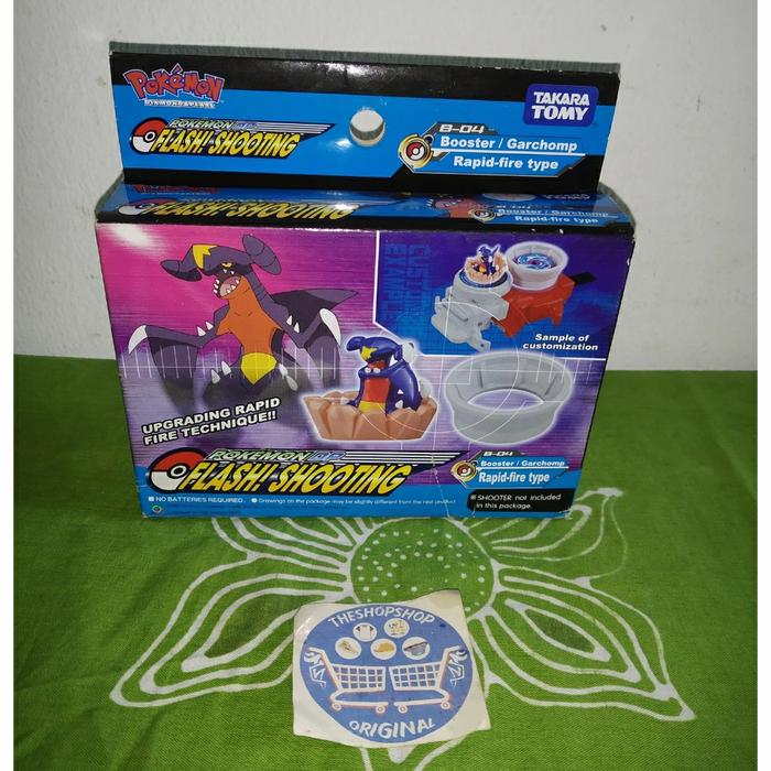 Promo Pokemon DP Flash Shooting Booster Garchomp Action Figure Set ...