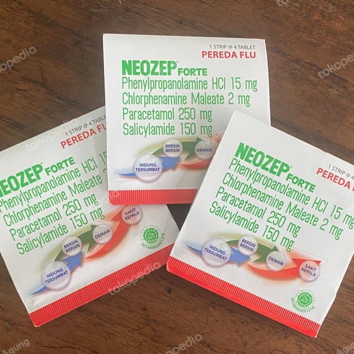 Jual Neozep Forte (strip isi 4 tablet) - obat flu - Kota Semarang - To ...