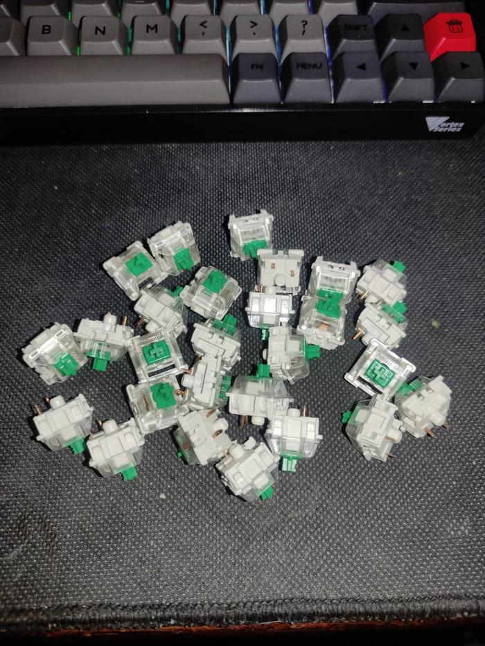 Jual Green Switch (26 pcs) Keyboard Merk Greetech bukan Outemu, Gateron ...