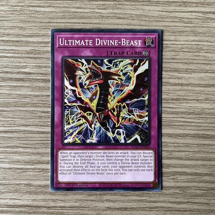 Jual YuGiOh Ultimate Divine-Beast EGS1 Super Rare - US Print - Kota ...