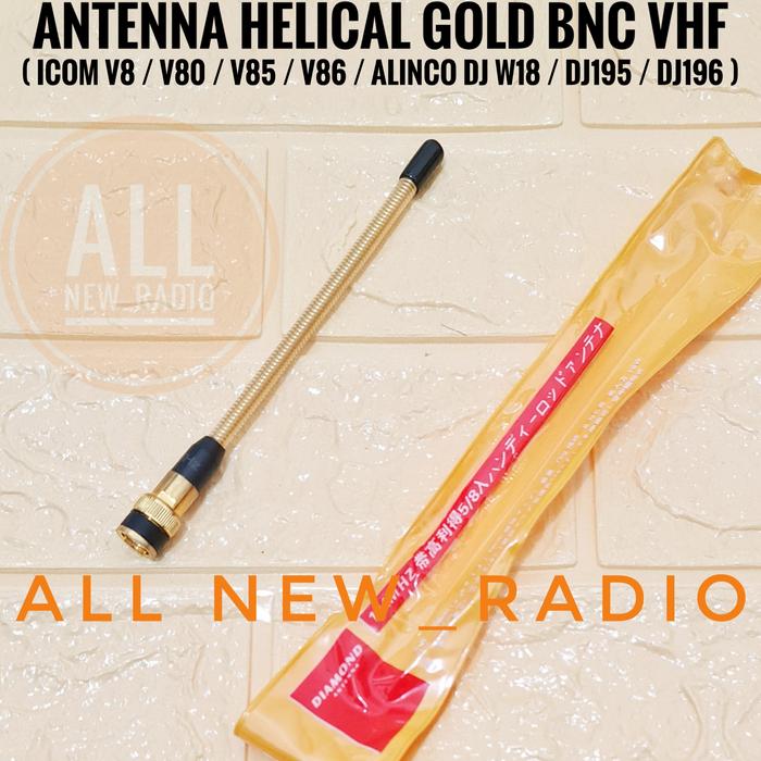 Jual ANTENA HT ICOM V80 V85 V86 ALINCO DJ195 DJ196 DJ W18 VHF HELICAL BNC - Jakarta Utara - ALL ...