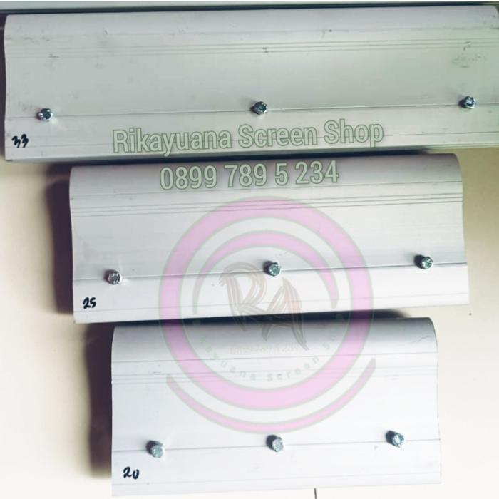 Jual Gagang rakel Alumunium Sablon Mulut Kecil ukuran 50cm - Kab ...