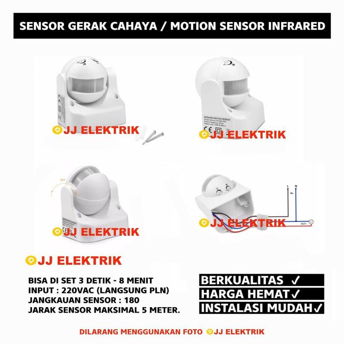 Jual Sensor Gerak PIR Infrared Motion Sensor - Kab. Tangerang ...