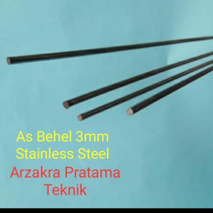 Jual As behel stainless steel 3mm panjang 120cm - Kota Bandung ...