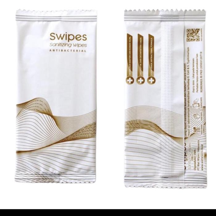 Jual Tisu Basah Steril Satuan Isi 50 Pcs Per Pack - Gold Sand Di Seller ...