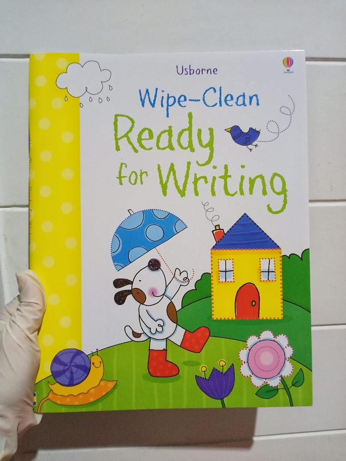Jual Buku Usborne Wipe Clean Activities Book Belajar Menulis Anak ...