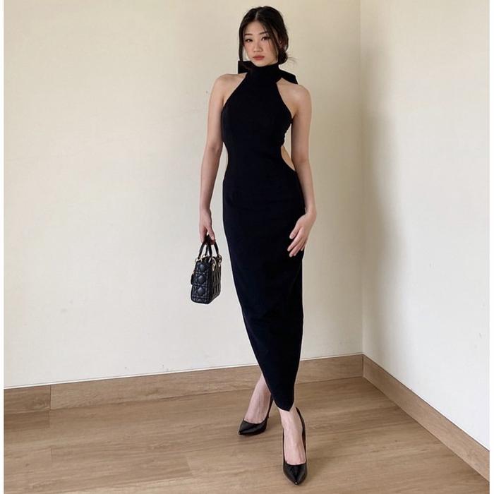 Jual BM - Prom Look Dress Wanita Elegant Party Fashion BLS - Kab ...