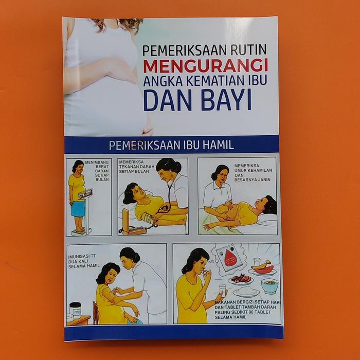 Jual Poster Pemeriksaan Kehamilan - Poster Priksa Ibu Hamil - Kab ...