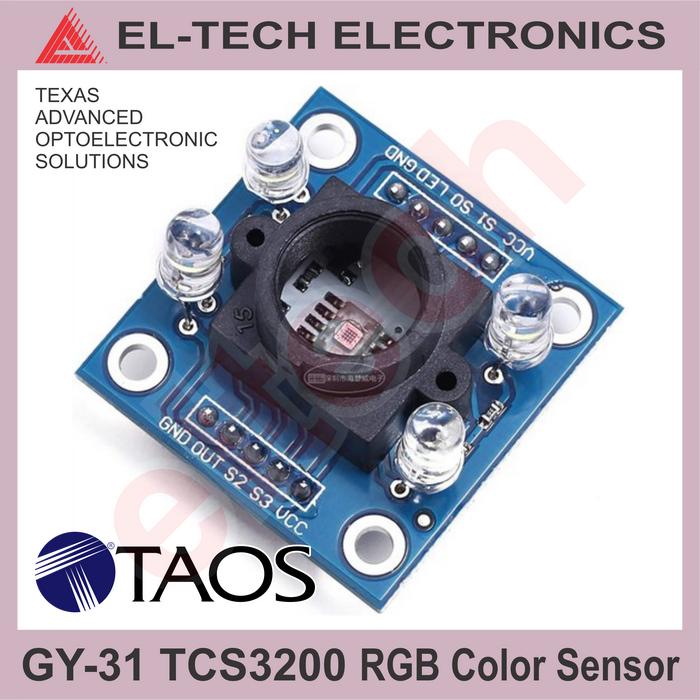 Jual TCS3200 TCS 3200 TCS230 TCS 230 Color Colour Warna RGB Sensor ...