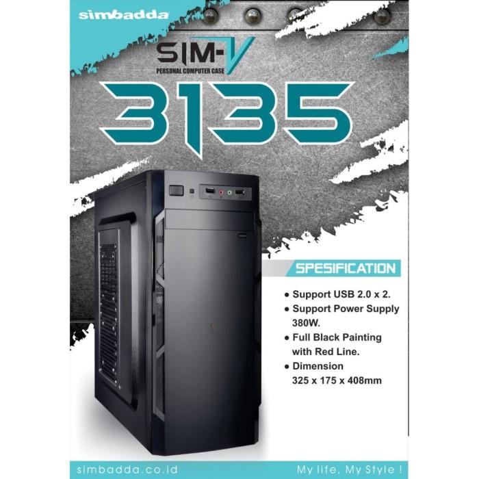 Jual Casing PC Simbadda Simbada V3135 Simbadda Sim V 3135 - Dengan PSU ...