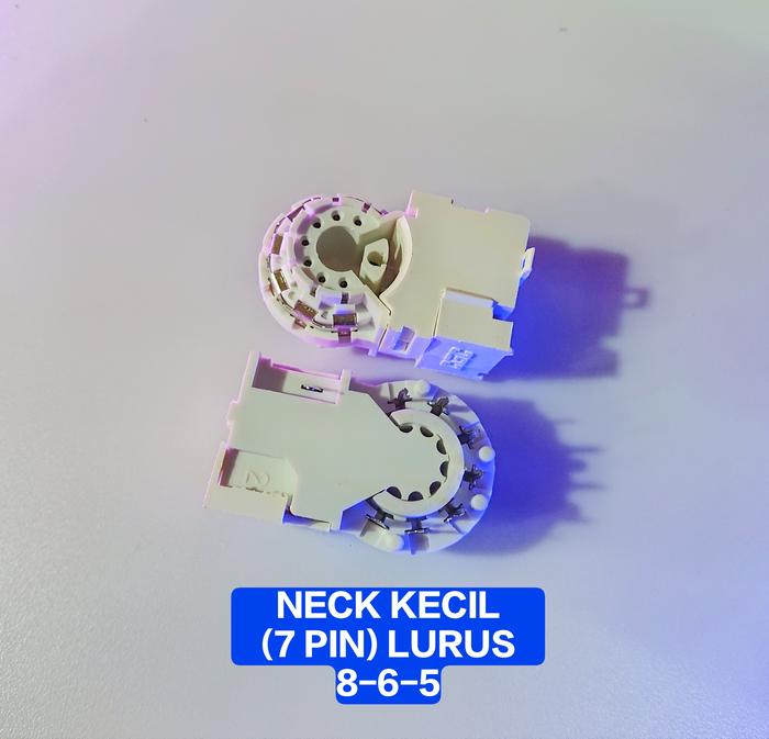 Jual Socket CRT TV Tabung Leher Kecil /Neck Kecil 8-6-5 Pin Lurus (7 ...