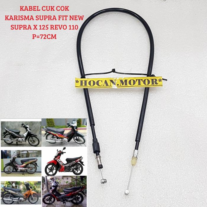 Jual KABEL TALI CUK CHOKE KARISMA SUPRA X 125 REVO LAMA SUPRA FIT NEW ...