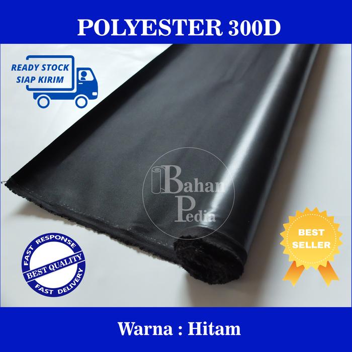 Jual Bahan Kain Tas Polyester Dinir Dinier 300D - Hitam - Jakarta Utara ...