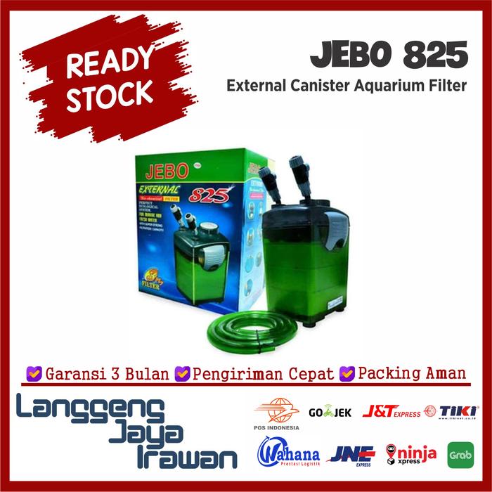 Promo Jebo 825 Canister Filter Eksternal Aquarium Kolam Ikan Bio ...