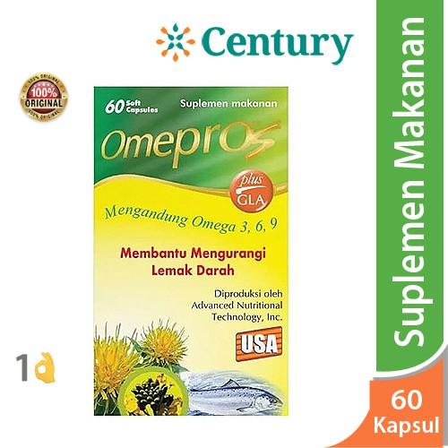 Promo Omepros 60 Soft Kapsul / Suplemen / Omega 3 / Kolesterol ...