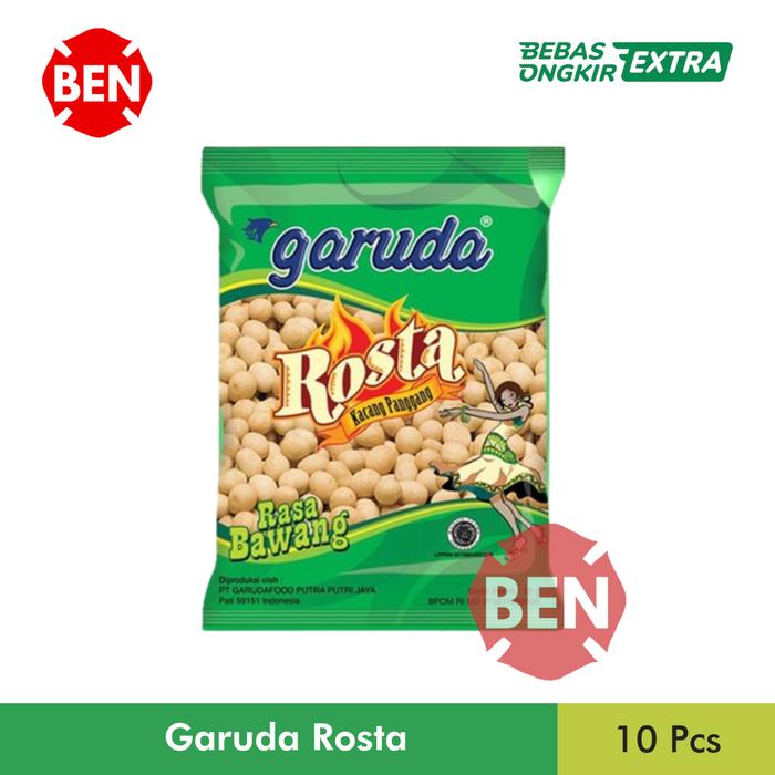Jual Garuda Rosta Kacang Panggang 1 Renceng 10 Sachet Pcs Bungkus ...