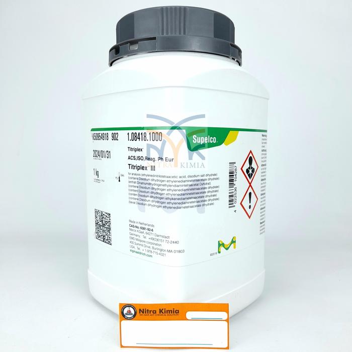 Jual Na EDTA/Natrium EDTA/Sodium EDTA/Titriplex III Merck - Kab. Bantul ...