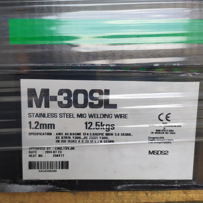Jual Kawat Las Mig Stainless ER309L 1.2MM Welding Wire Stainless M-309L ...