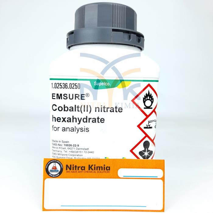 Jual Cobalt Nitrate Merck/Cobal Nitrat/Kobalt Nitrate/Kobal Nitrat ...