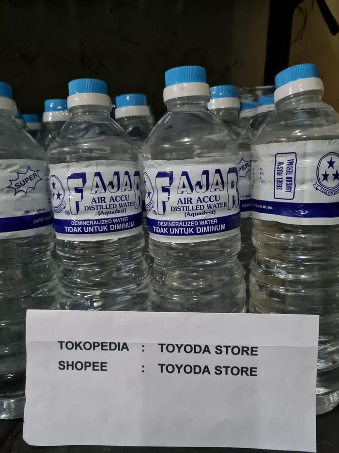 Jual Air Accu / air aki / air aki tambah FAJAR 1 botol 1 liter ...