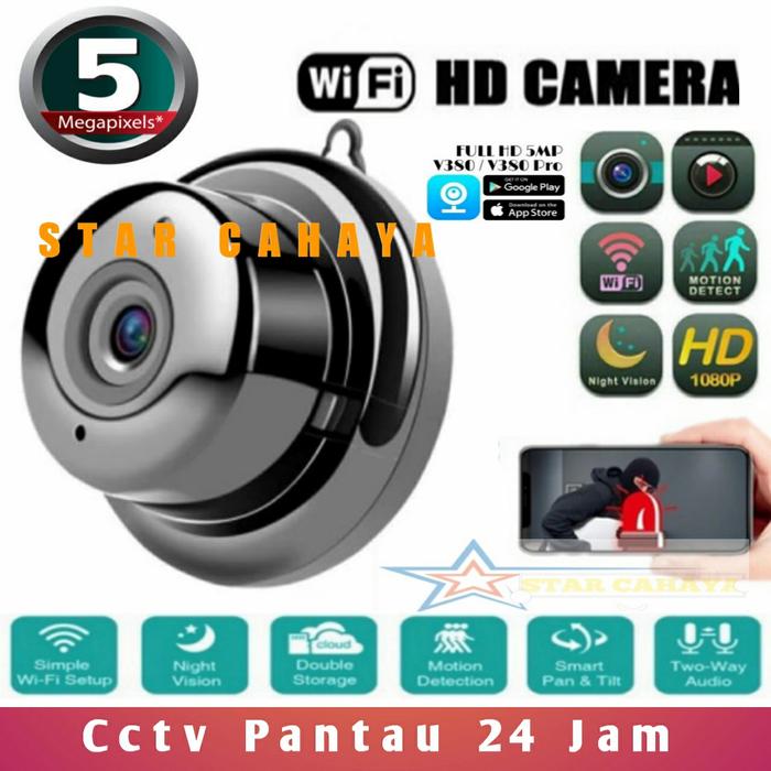 Jual CCTV IP CAMERA V380PRO mini Wireless Full HD 5mp 1080P - Jakarta ...