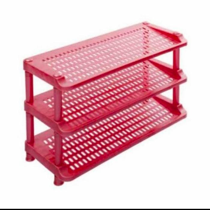 Jual RAK SEPATU PLASTIK MIRING -3 SUSUN NIKITA - Jakarta Timur - windy ...