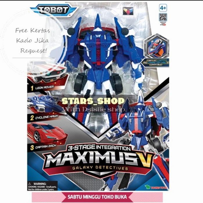 Jual Tobot Galaxy Detectives 3 Stage Integration Maximus V Original ...