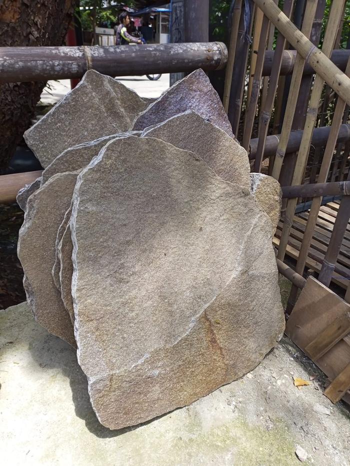 Jual Batu Alam Lempeng Bukit Tebal 5 cm - Jakarta Barat - Rofah Stone ...