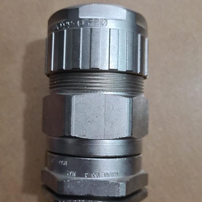 Jual Cable Gland Hawke 153 RAC C M32 Metric Brass Nickel UL Industrial ...