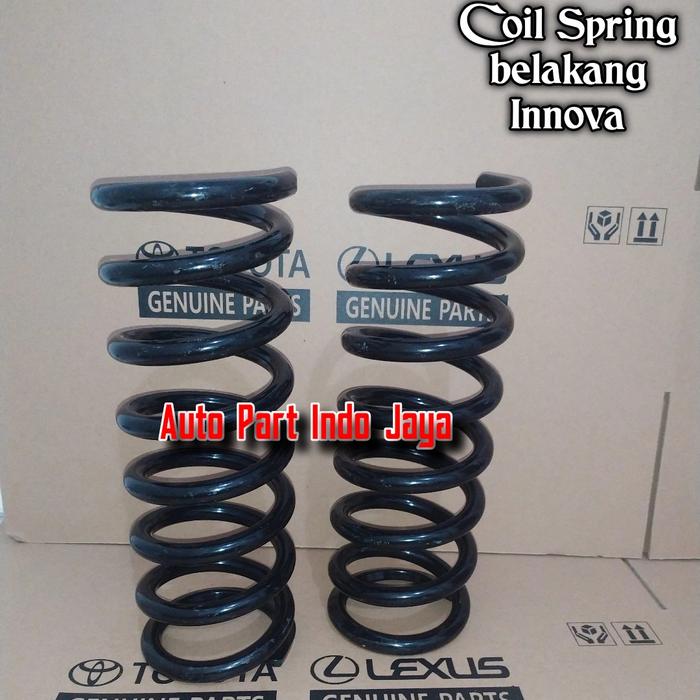 Jual coil spring / per keong belakang Innova Original 2pcs - Jakarta ...