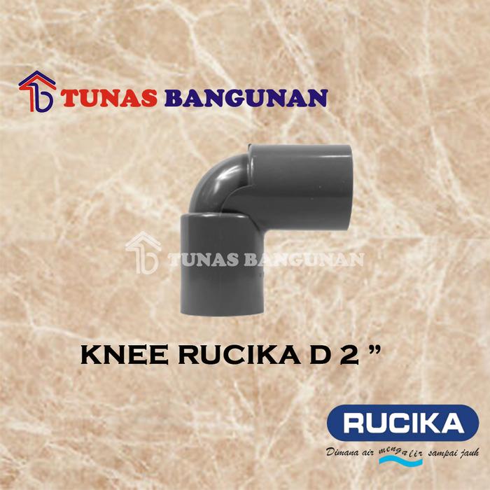 Jual Knee PVC D 2 Inch Rucika Elbow PVC D 2" Rucika - Kota Bandung - Tunas Bangunan Bandung ...