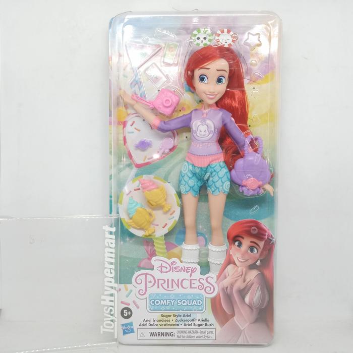 Jual ORIGINAL Ariel Sugar Style Comfy Squad Disney Princess Hasbro ...