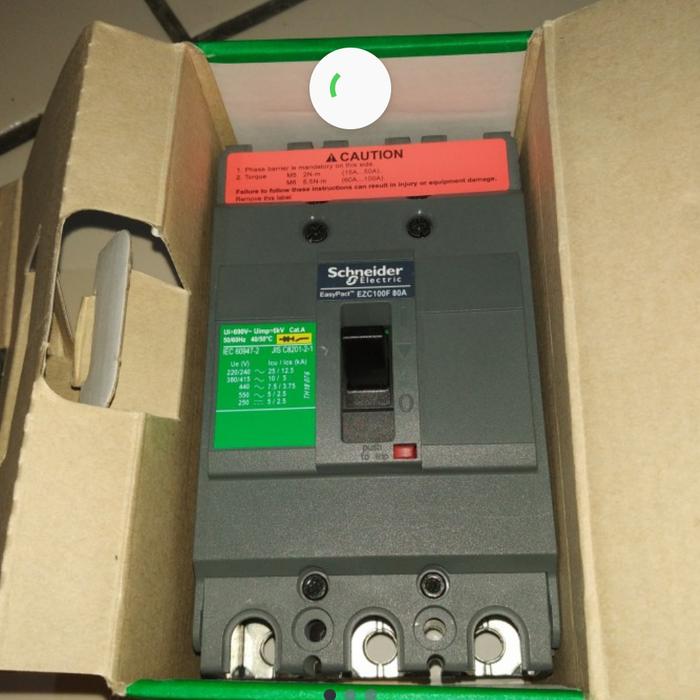 Jual mccb schneider ezc 100f 3p 15a,20a,25a,30a 40a,50a, - Jakarta Pusat - GLOBE JAYA ELEKTRIK ...