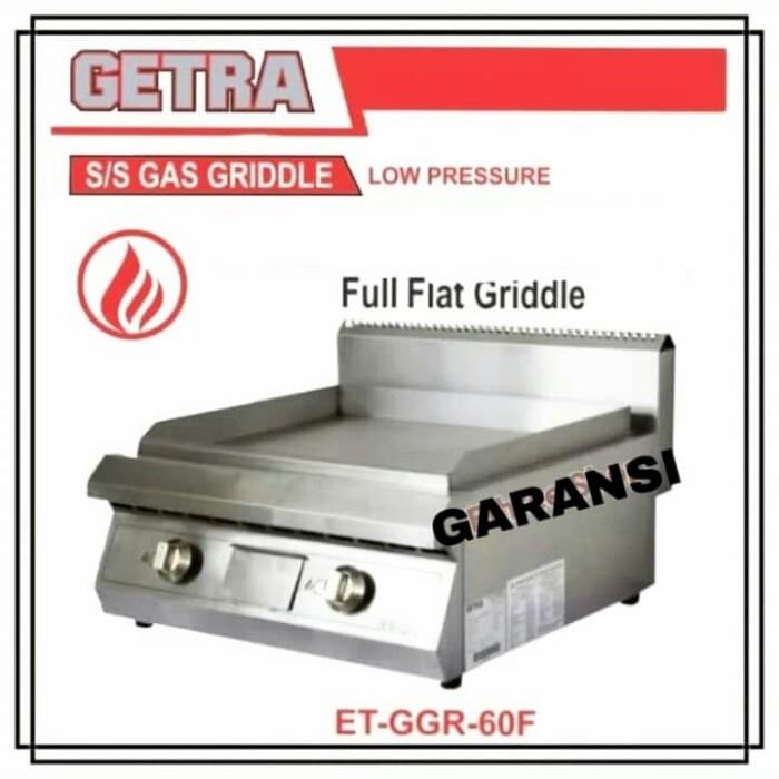 Jual New Stainless Gas Full Flat Griddle/Grill GETRA Low Pressure ...