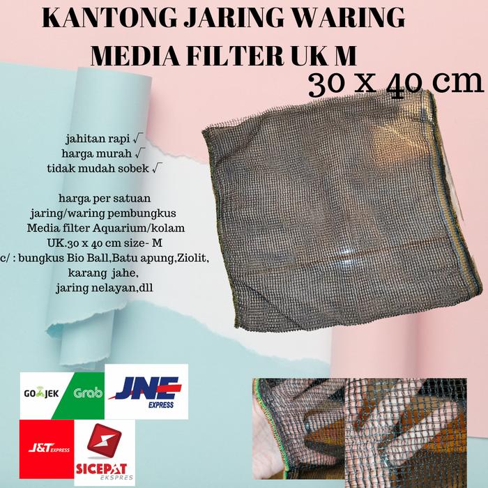 Promo JARING WARING MEDIA FILTER KANTONG MEDIA FILTER Bioball UK -M ...