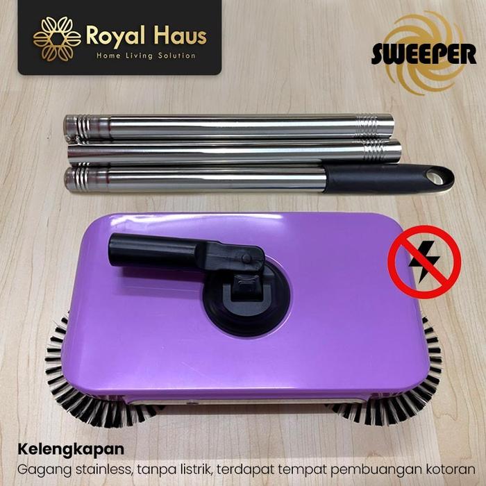 Jual [Csg X Royal Haus] Sweeper Easy Broom Alat Sapu Lantai / Sapu ...