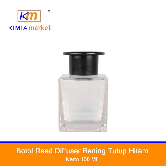 Jual Botol Diffuser parfum Kaca Ukuran 80ml dan 100ml bonus Reed ...