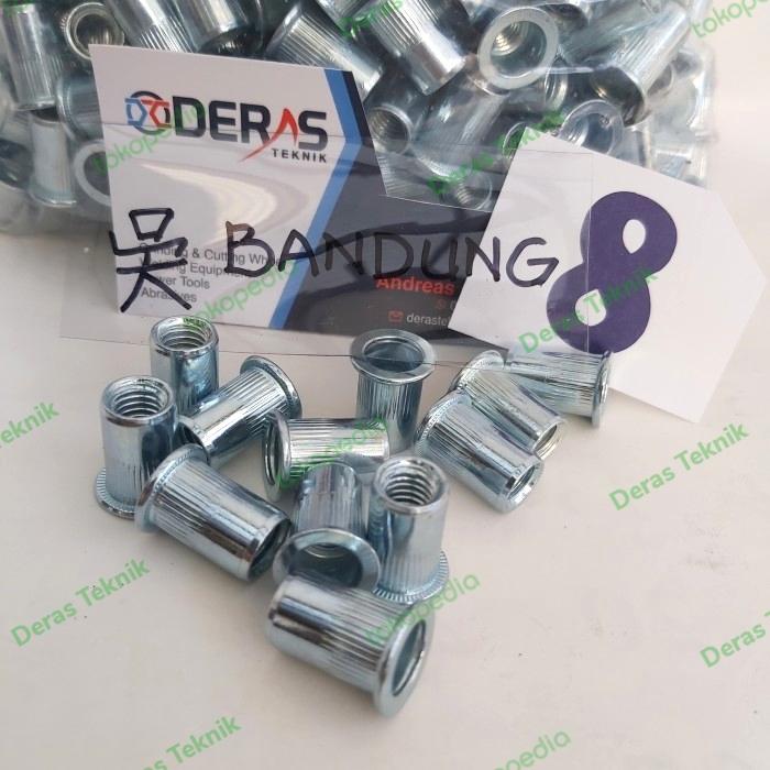Jual Rivet Nut / Insert Nut M8 Mur Rivet - Kota Bandung - Deras Teknik ...